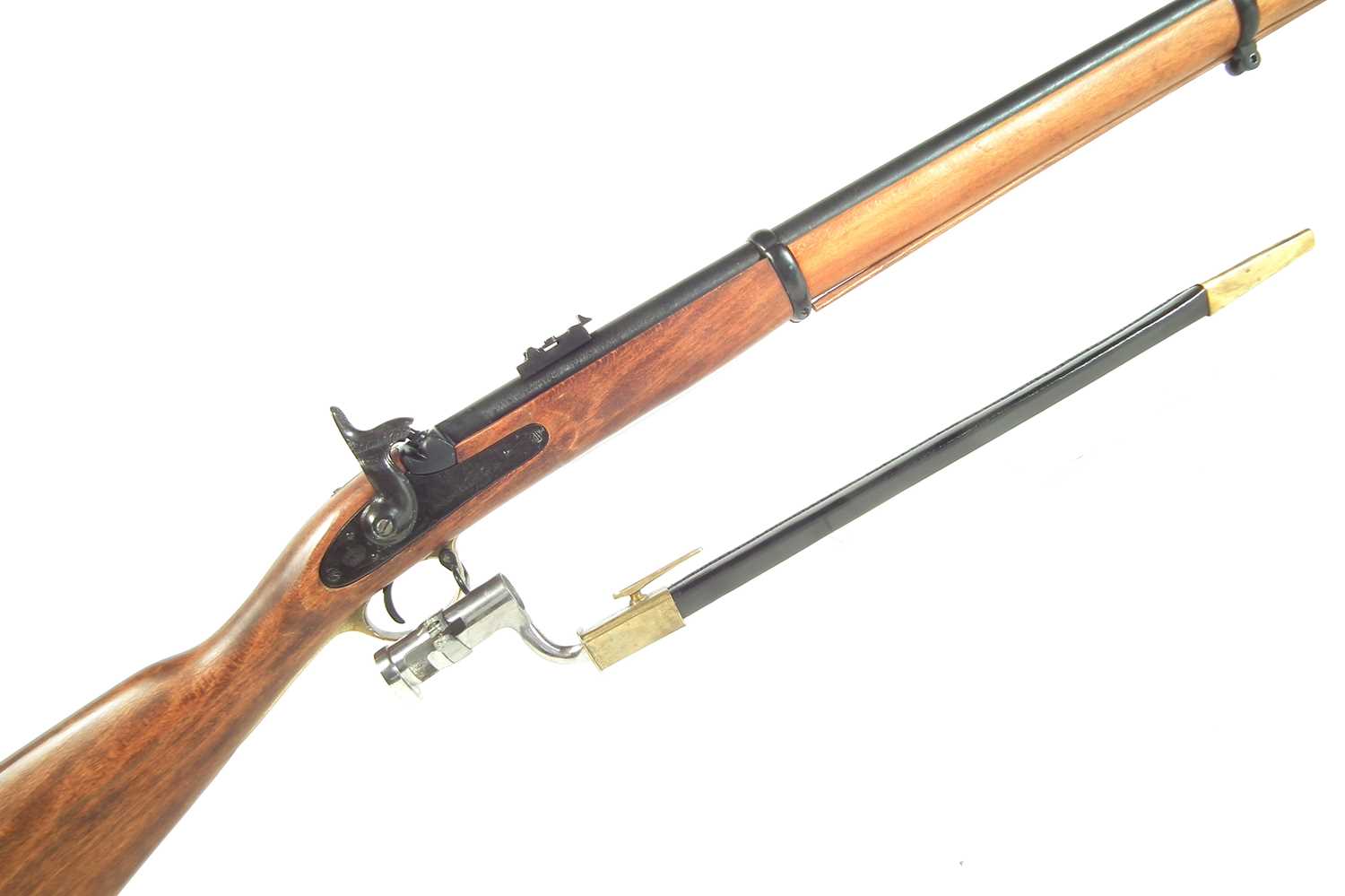 Lot 138 - Denix replica P53 percussion rifle