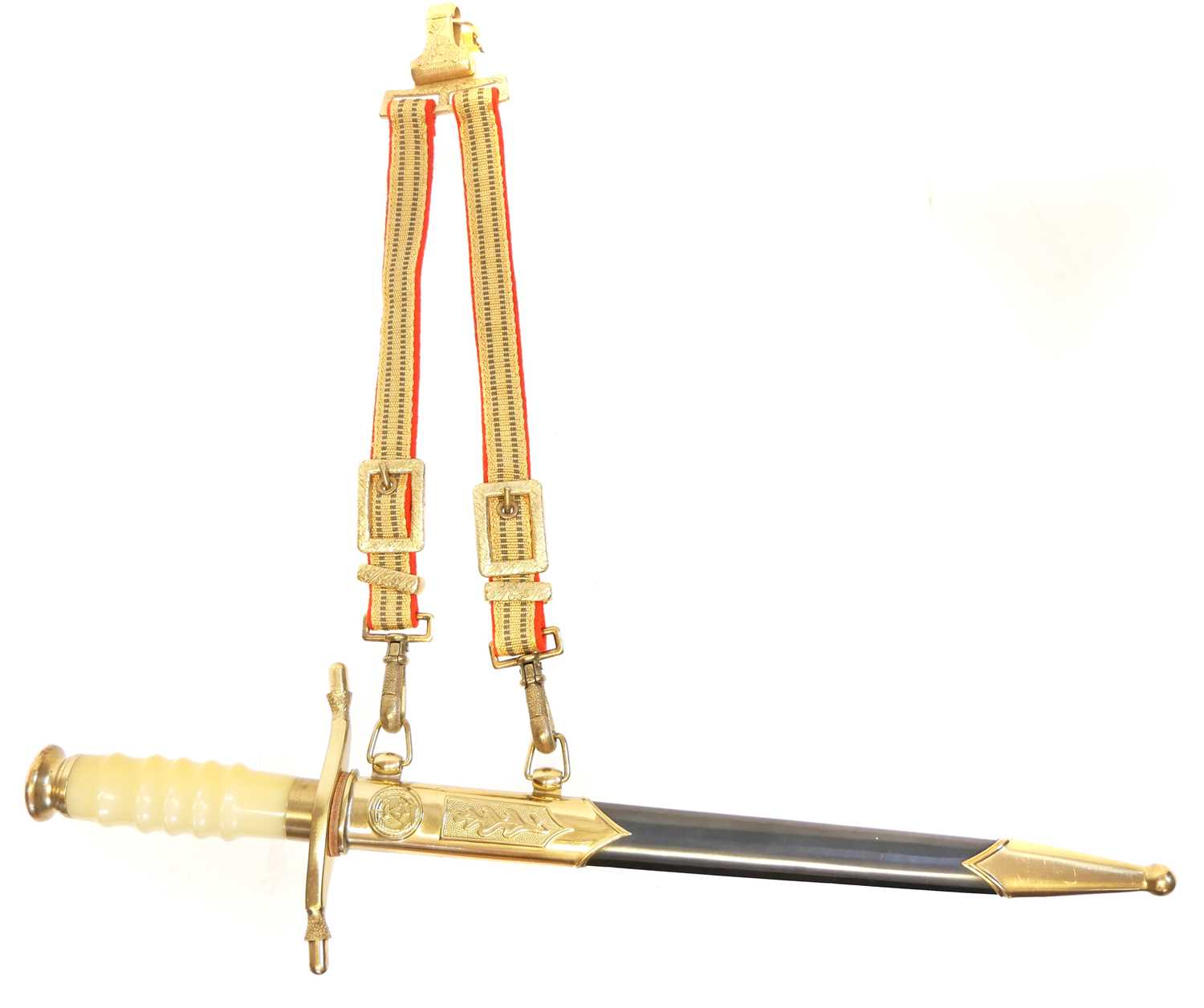 Lot 288 - East German army General's dagger, double