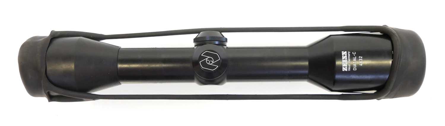 Lot 575 - Zeiss Diatal -C 4x32 scope with covers and