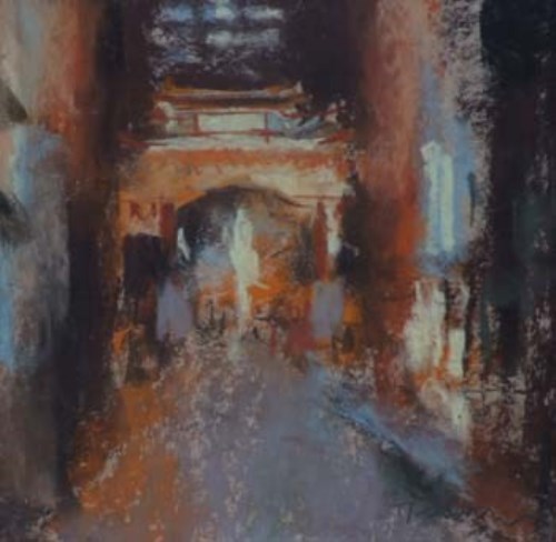 Lot 715 - Marc Grimshaw, China Town, Manchester,